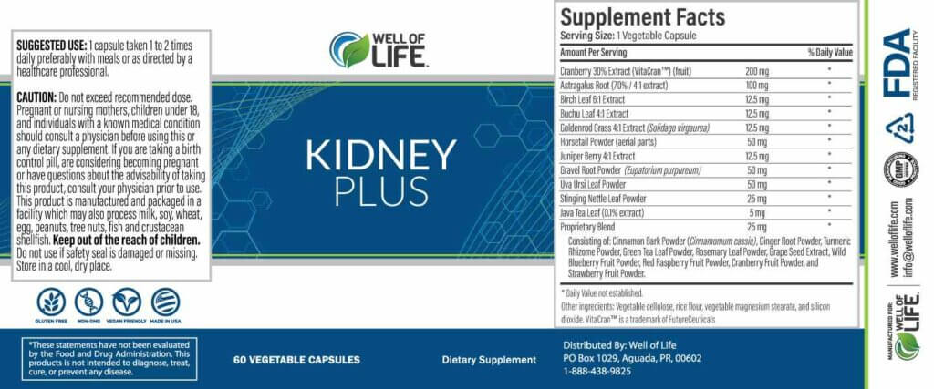 Kidney Plus ⋆ Well Of Life™